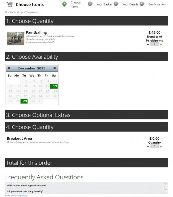 FAQs Within the Booking Journey Booking Software